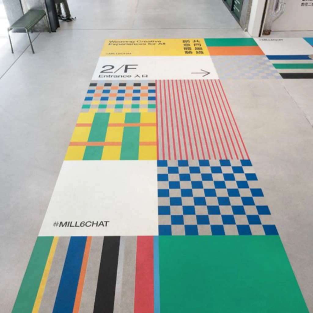 Custom Floor Graphics | Durable Floor Sticker Printing Canada